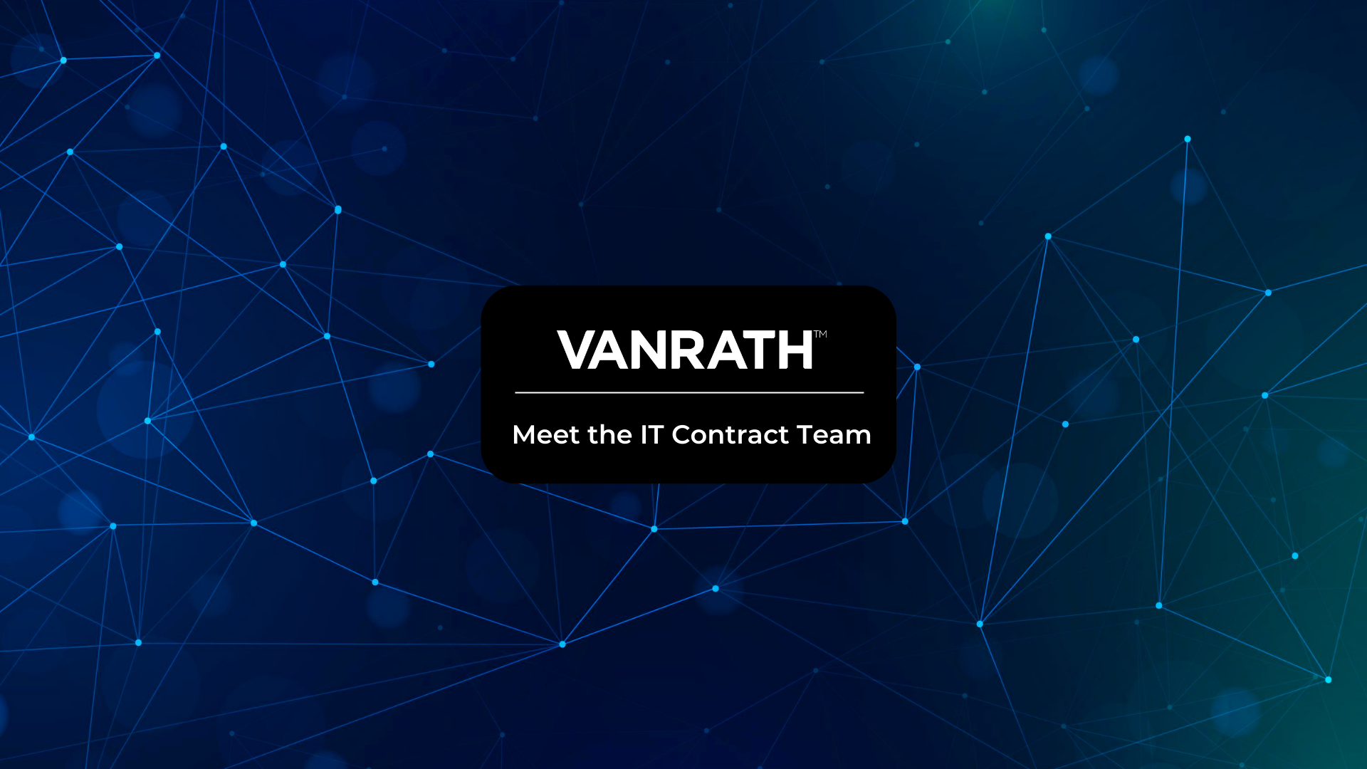 VANRATH|Meet the IT Contract Recruitment Team: Glenn Roberts · VANRATH